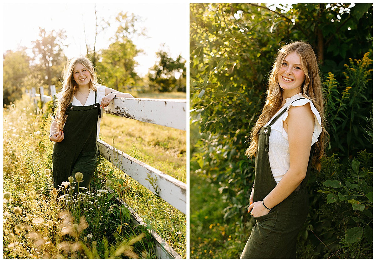 Outdoor Field Senior Session | Abbey - brittanysuephotography.com